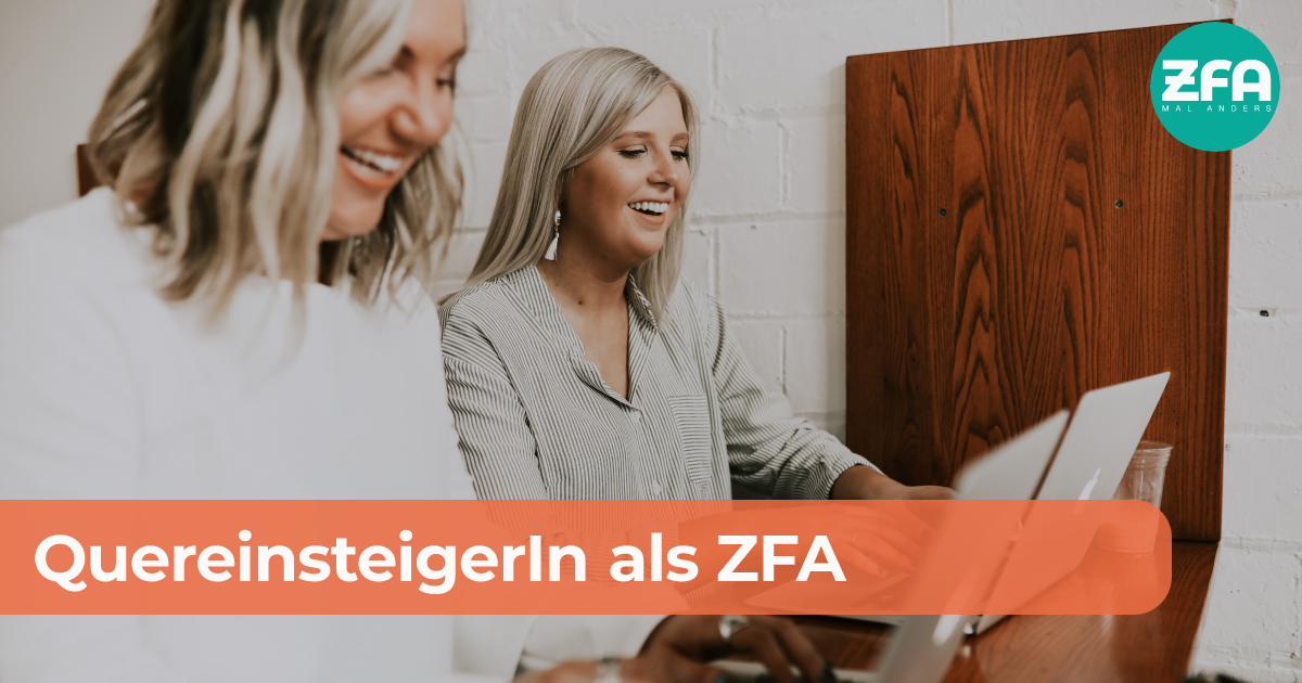 Weiterbildung QuereinsteigerIn als ZFA für ZFA | ZFA mal anders